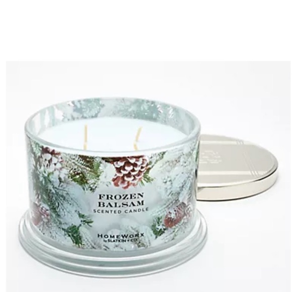 Homeworx | Other | Homeworx By Slatkin Co Frozen Balsam 8oz Candle ...